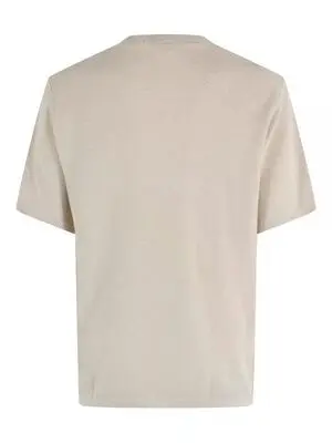 Aspesi Knitted Cotton T-shirt - Neutrals