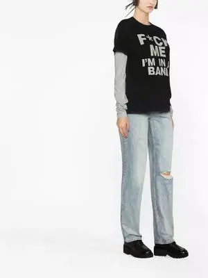 R13 Slogan-print T-shirt