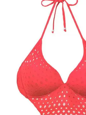 AMIR SLAMA Cut-out Detail One-piece Swimsuit