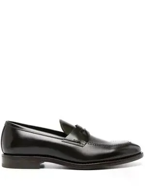 HENDERSON BARACCO Leather Penny Loafers