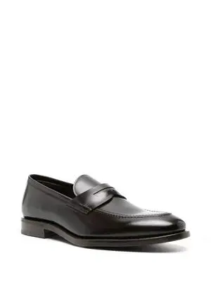 HENDERSON BARACCO Leather Penny Loafers