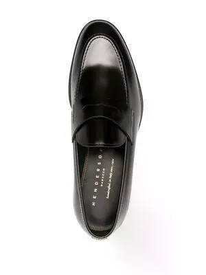 HENDERSON BARACCO Leather Penny Loafers