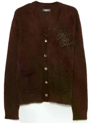 Amiri Ribbed Cardigans For Men