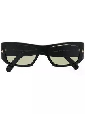 TOM FORD Rectangle-frame Sunglasses - Black