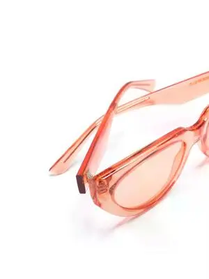 Karl Lagerfeld Logo-print Cat-eye Sunglasses