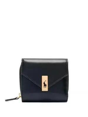 Polo Ralph Lauren Polo Id Compact Leather Wallet - Black