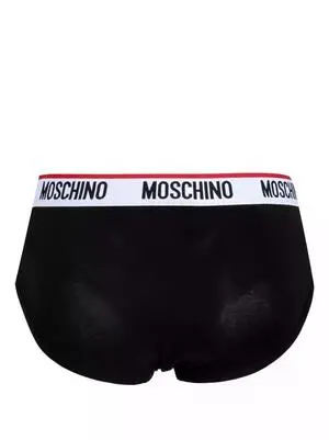 Moschino Logo-waistband Briefs