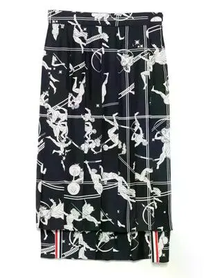 Thom Browne Printed Skirts