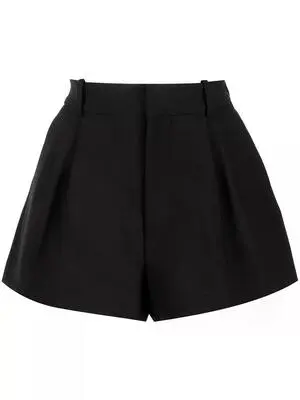 AREA Pleated Tailored Shorts