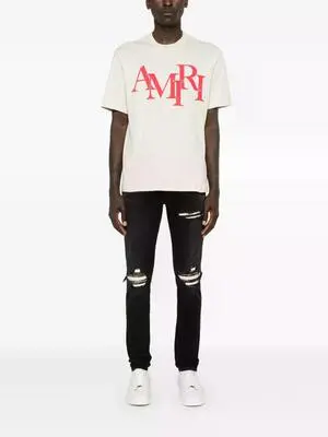 Amiri Logo-print Cotton T-shirt