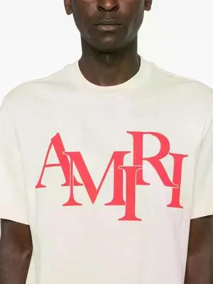 Amiri Logo-print Cotton T-shirt
