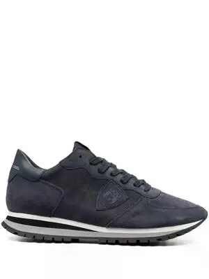 Philippe Model Trpx Suede Low-top Sneakers - Blue