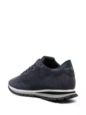 Philippe Model Trpx Suede Low-top Sneakers - Blue