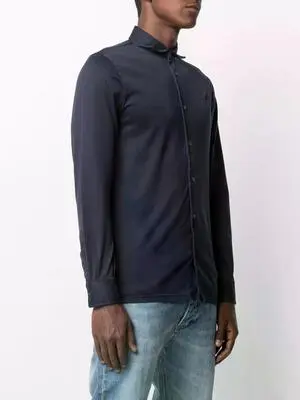 Fedeli Jersey Button Down Shirt