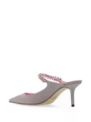 JIMMY CHOO Bing Crystal Embellished Mules
