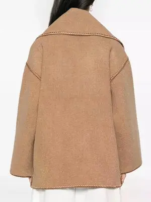 TOTEME Whipstitch-trim Scarf Jacket