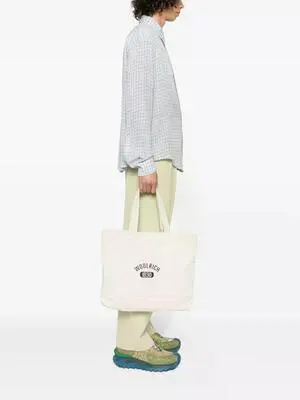 Woolrich Logo-print Canvas Tote Bag