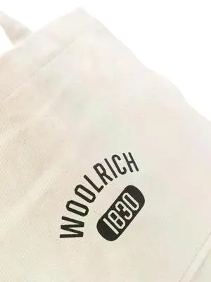 Woolrich Logo-print Canvas Tote Bag