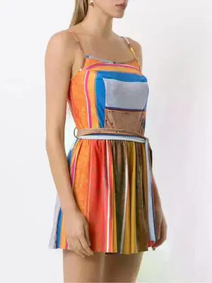 AMIR SLAMA Printed Playsuit