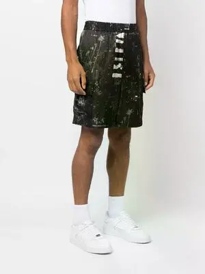 Amiri Abstract-print Bermuda Shorts