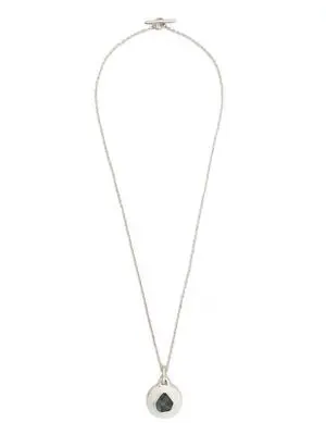 PARTS OF FOUR Disk Sapphire Pendant Necklace