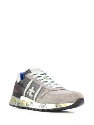 Premiata Lander Stamped Sole Sneakers