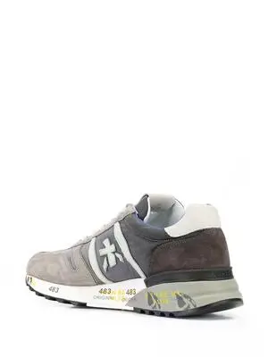 Premiata Lander Stamped Sole Sneakers