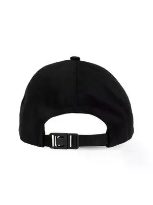 Moncler Gabardine Baseball Cap - Black