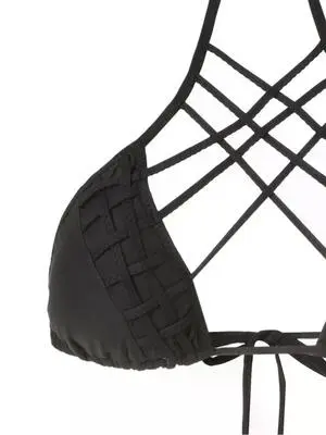 AMIR SLAMA Strappy Triangle Bikini Set