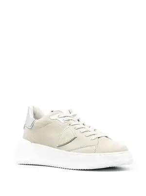 Philippe Model Tres Temple Low-top Sneakers - Grey