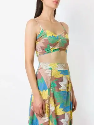 AMIR SLAMA Cropped Bra Top