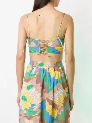 AMIR SLAMA Cropped Bra Top