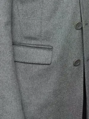 Herno Single-breasted Layered Coat