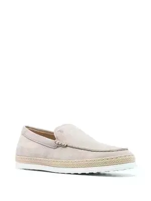 TOD'S Suede Slip-on Loafers