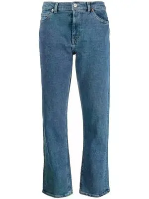 Paul Smith Mid-rise Cropped Jeans