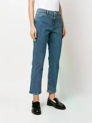 Paul Smith Mid-rise Cropped Jeans
