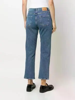 Paul Smith Mid-rise Cropped Jeans