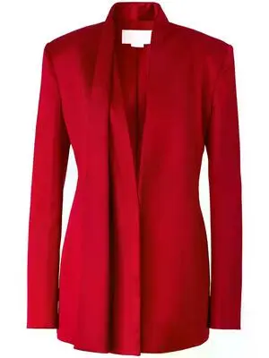 GENNY Satin-finish Blazer