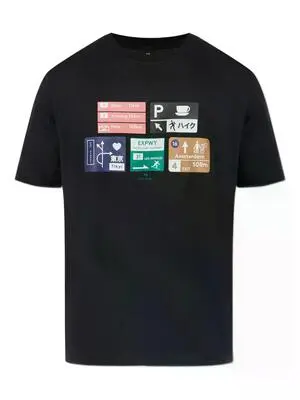 Paul Smith Graphic-print T-shirt - Black