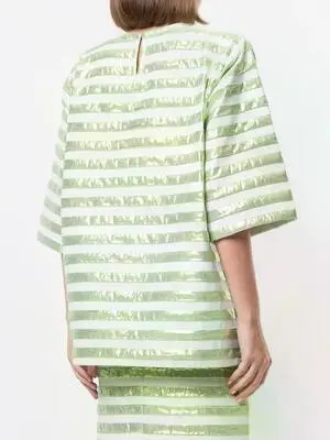 BAMBAH Striped Square Top