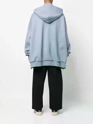 FUMITO GANRYU 2-way Pullover Hoodie - Blue