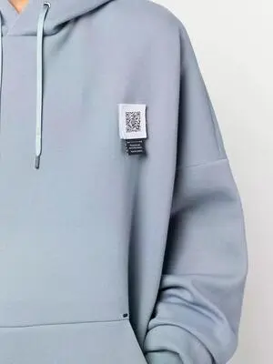 FUMITO GANRYU 2-way Pullover Hoodie - Blue