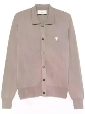 Ami Paris Collared Cardigans For Men