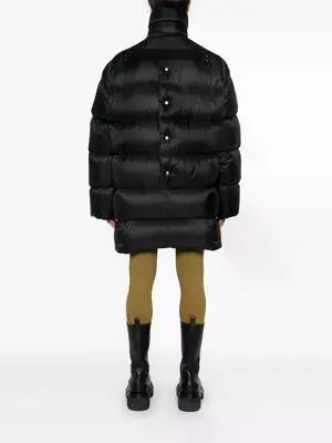Rick Owens Quilted Recycled Polyamide Turtle Raincoat - Black