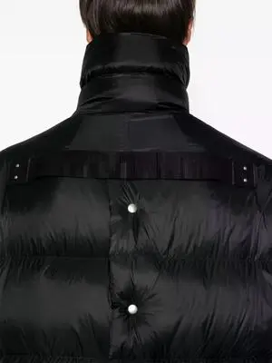 Rick Owens Quilted Recycled Polyamide Turtle Raincoat - Black