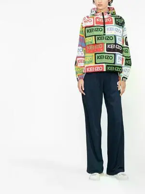 Kenzo Logo-print Hooded Jacket