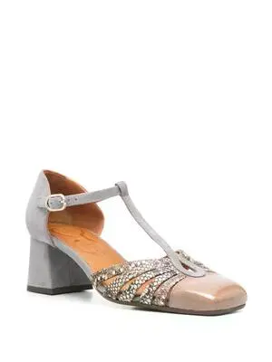 Chie Mihara 50mm Vudui Pumps - Grey