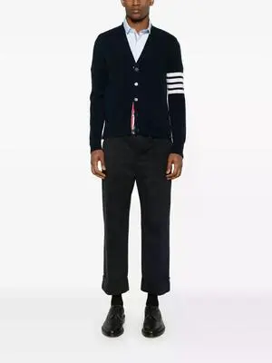 Thom Browne 4-bar Virgin-wool Cardigan