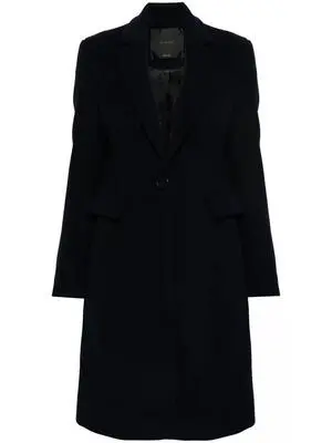 Pinko Notched Lapel Coats For Women