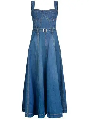 Liu Jo Denim Bustier Dress